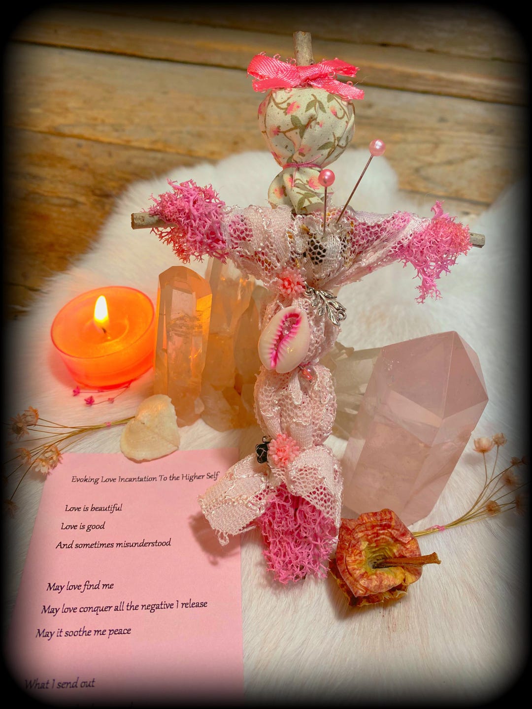 Sweet Pink Love Voodoo Doll - Etsy