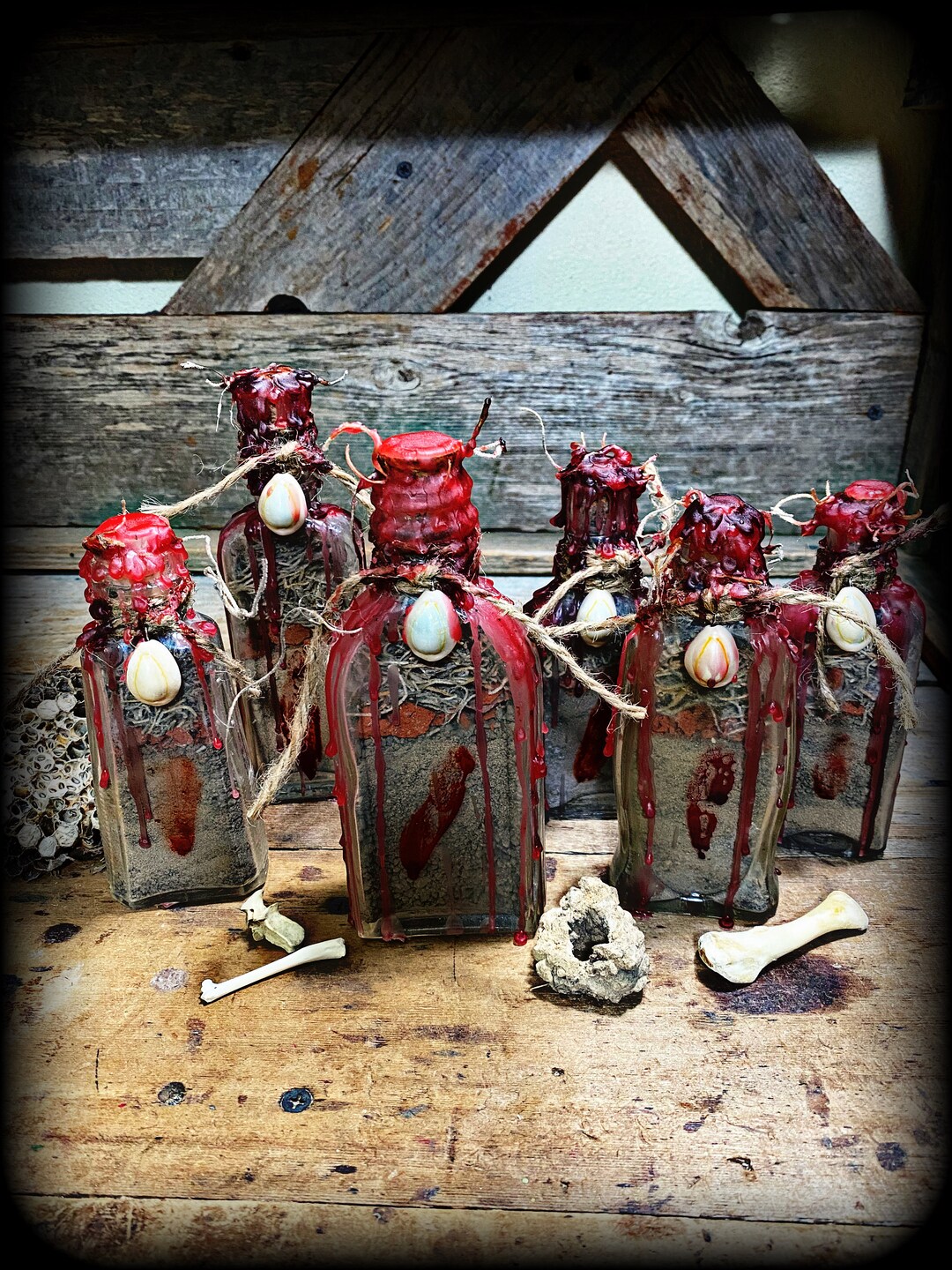 Louisiana Graveyard Dirt With Red Brick Hoodoo Style Bottle - Etsy