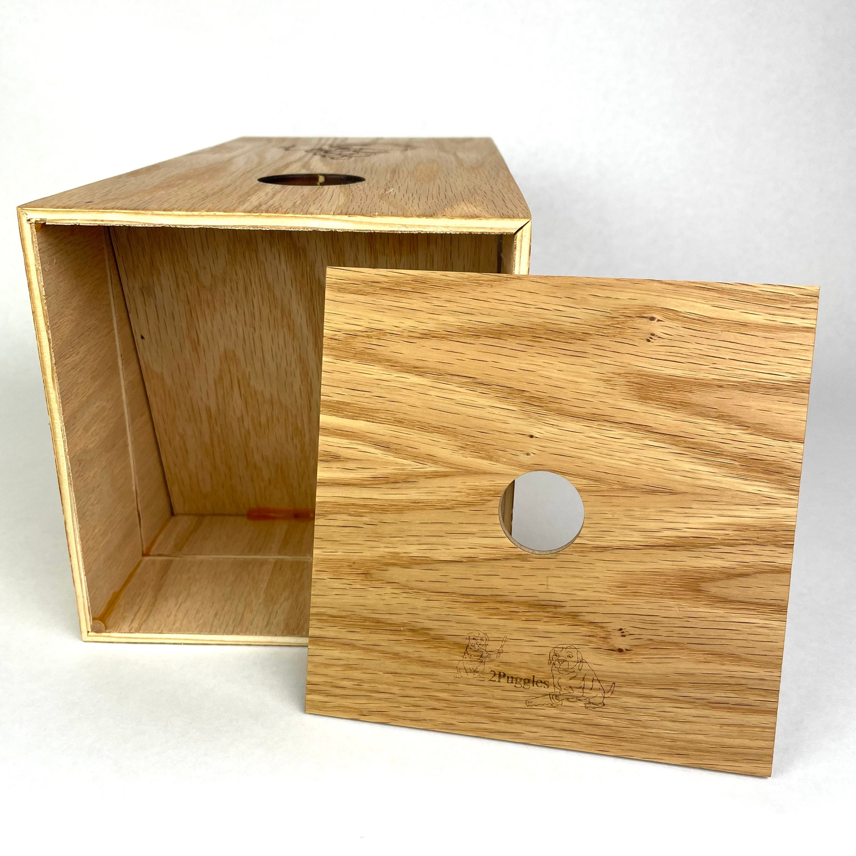 Oak Wine Box to Hold 3 Liter Box Wine Wine Dispenser Wine Gift - Etsy