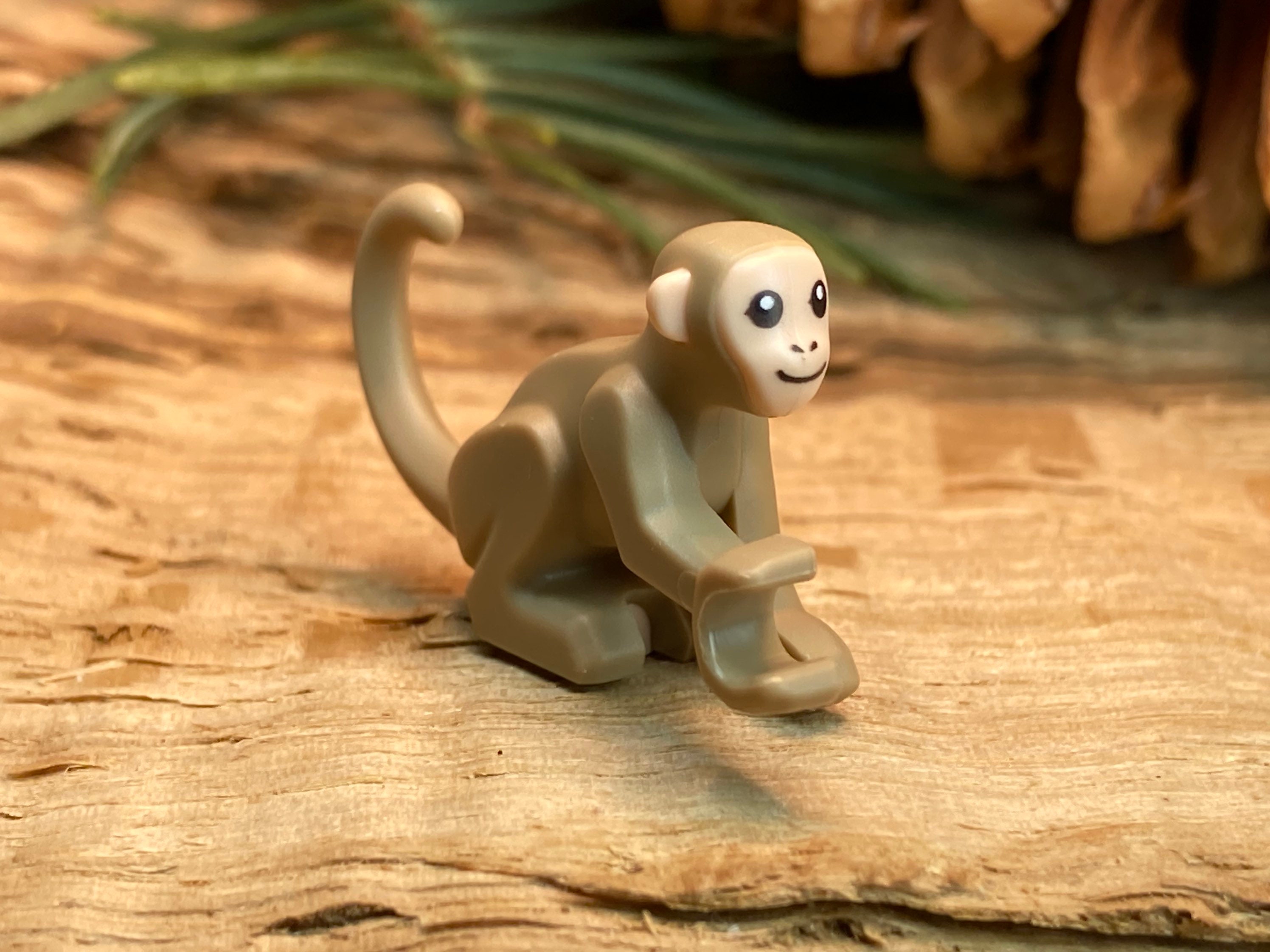 Dark Tan Monkey With Light Nougat Face and Ears Genuine - Etsy