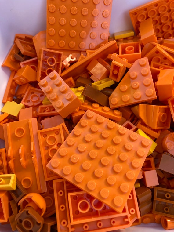 Orange Lego Brick