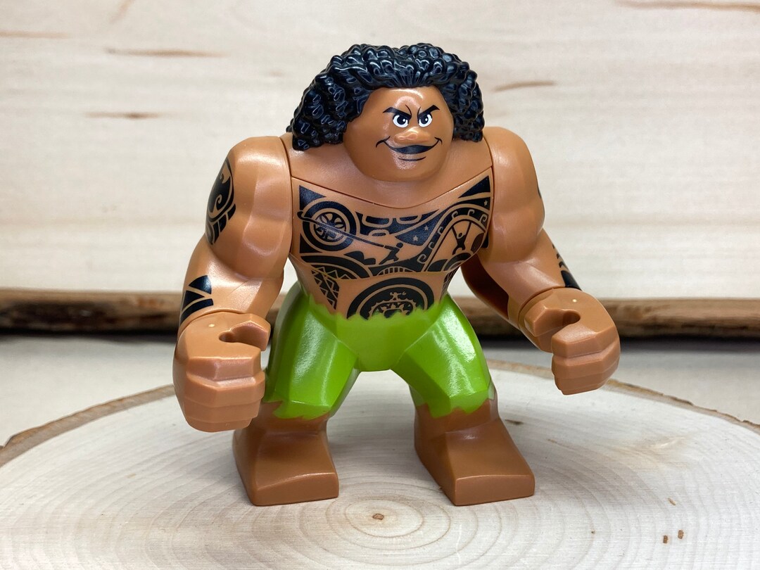 Maui - Disney: Moana, Genuine LEGO® Minifigure - Etsy