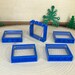 Blue Window Frame With Opening Glass Pane, Lot of 5 - Genuine LEGO ...