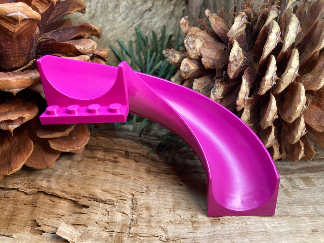 Playground Slide 7 X 12 X 8 1/3 Curved 180 Degrees - Genuine LEGO ...