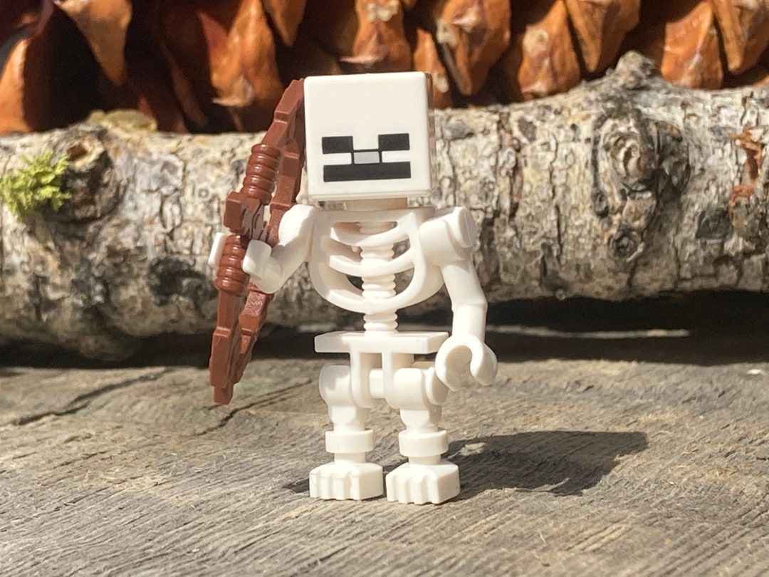 Skeleton With a Bow - MC, Genuine LEGO® Minifigure - Etsy