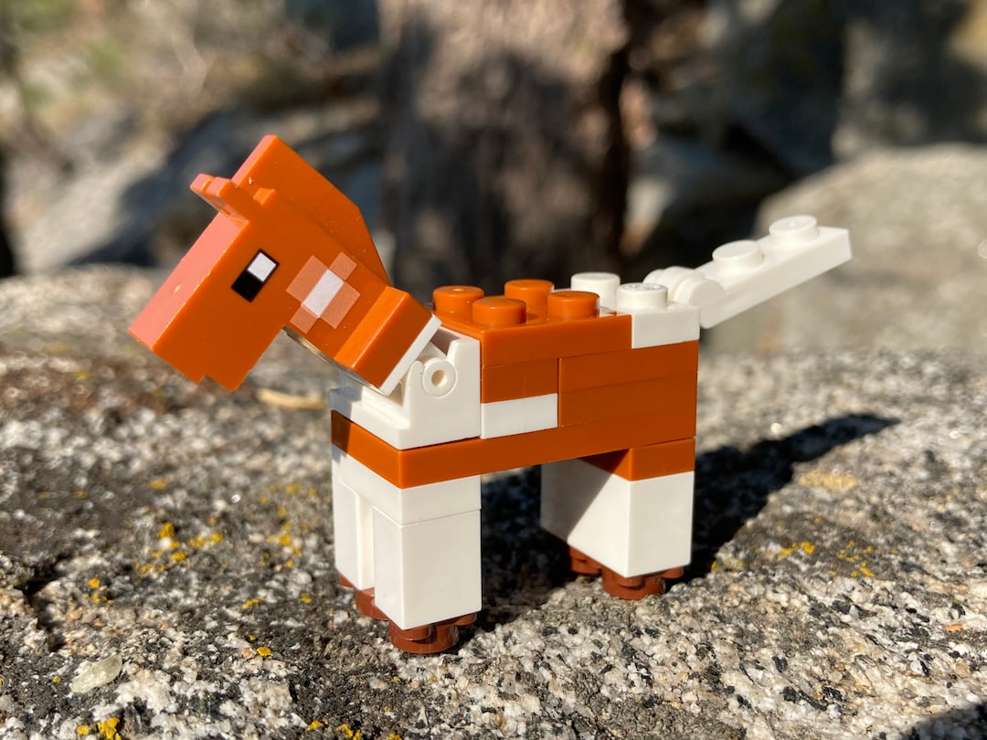 Dark Orange Horse - MC, Genuine LEGO® Animal - Etsy