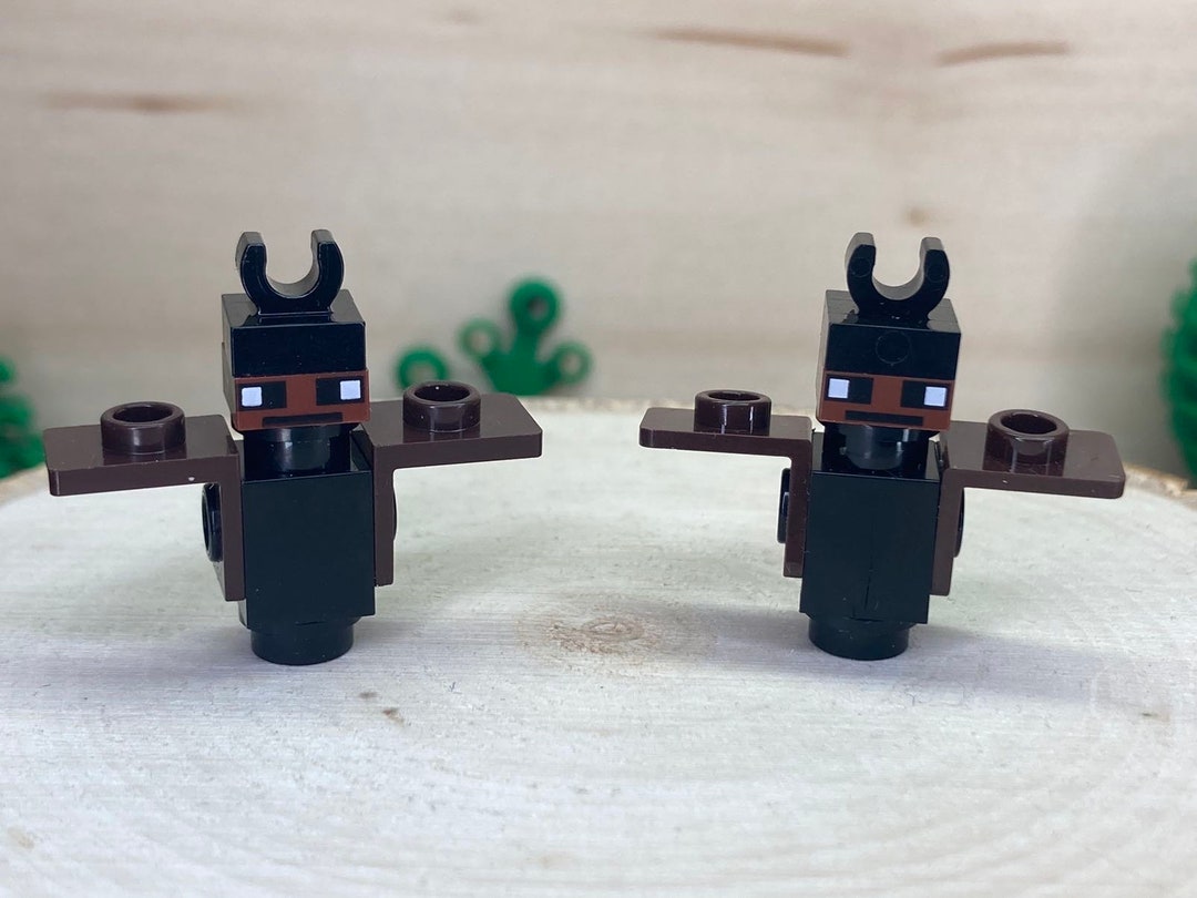 Minecraft Bats, Set of 2 MC, Genuine LEGO® Animal - Etsy