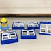 Blue Window Frame With White Shutters, Pack of 5 Genuine LEGO ...