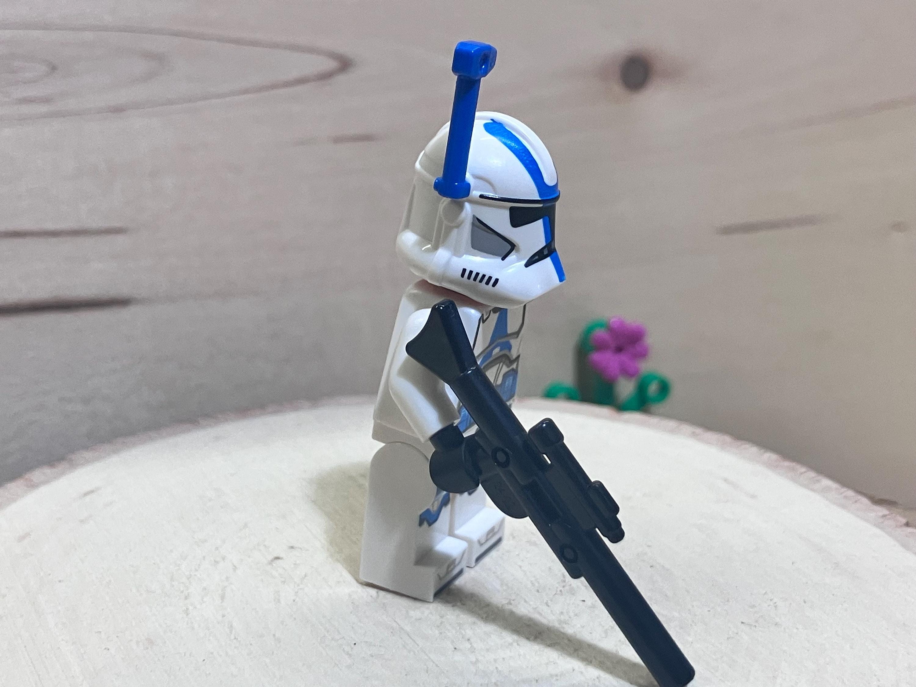 Star Wars Clone Trooper Officer 501st Legion – Genuine LEGO® Minifigure ...