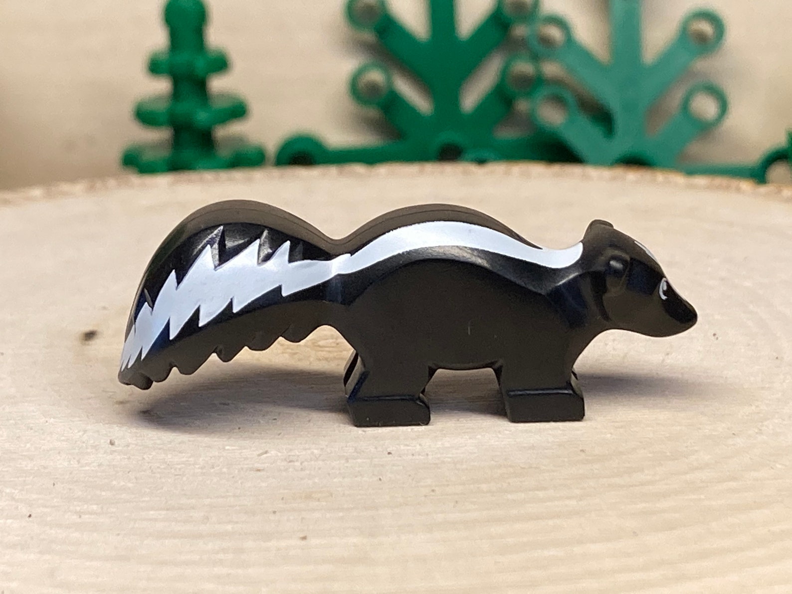 Black Skunk With White Markings Genuine LEGO® Animal - Etsy