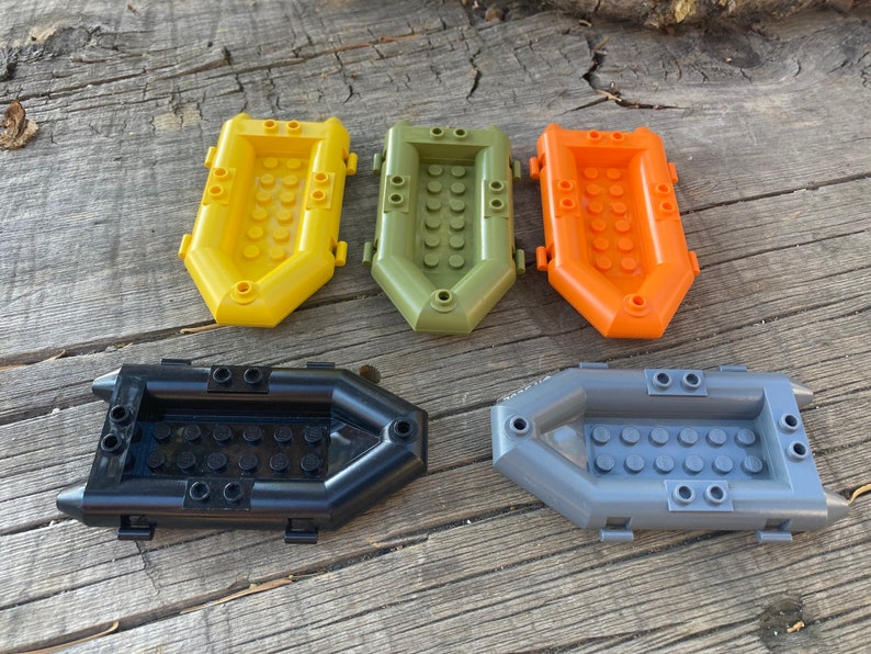 Small Rubber Raft - Genuine LEGO® Vehicle - Etsy