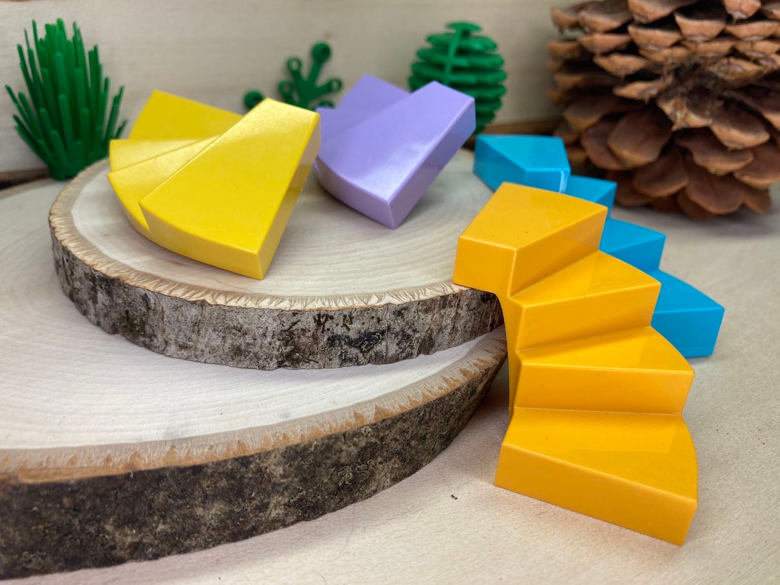 Stairs 6 X 6 X 4 Curved - Genuine LEGO® Architectural Piece - Etsy