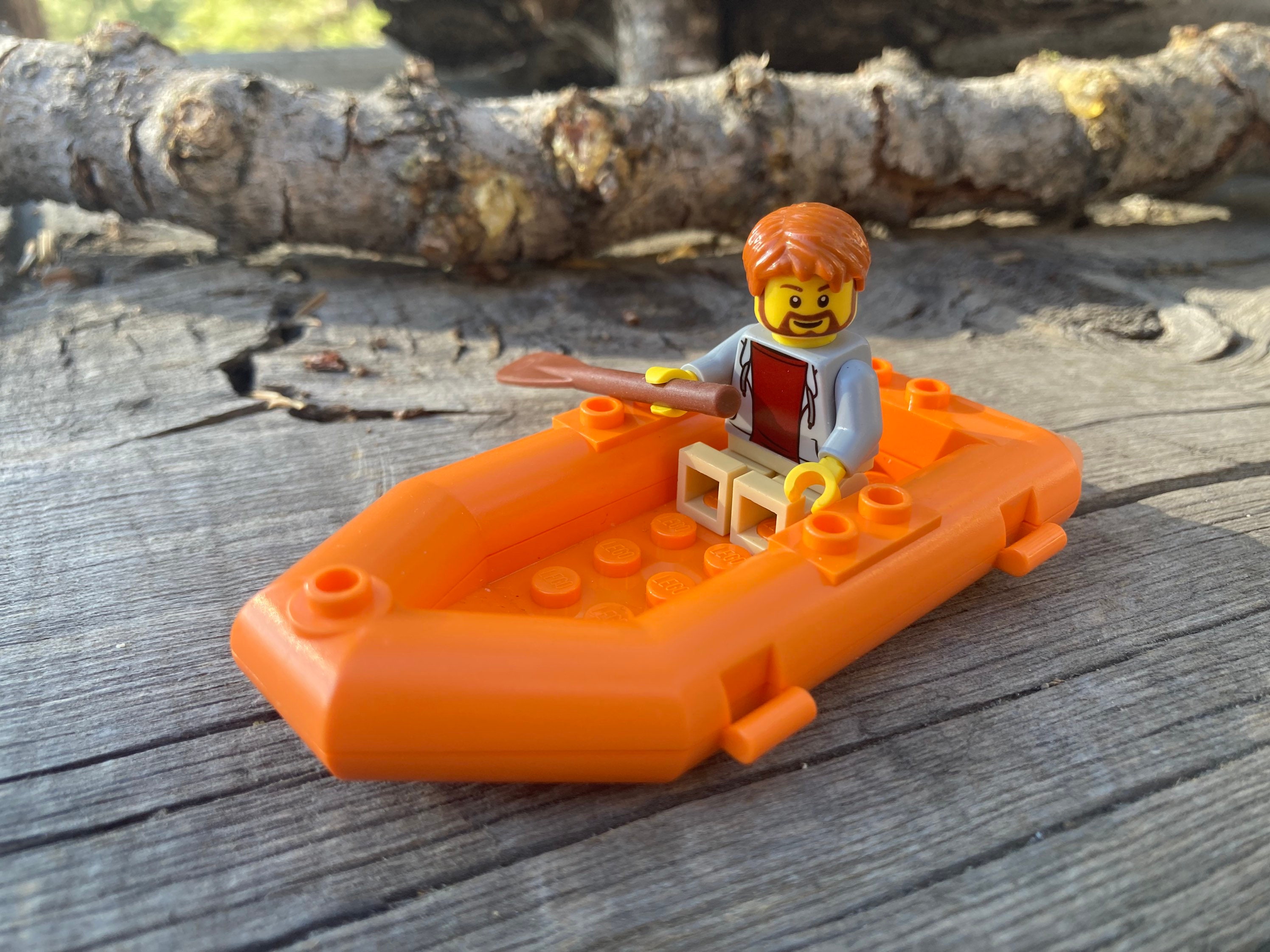 Small Rubber Raft - Genuine LEGO® Vehicle - Etsy