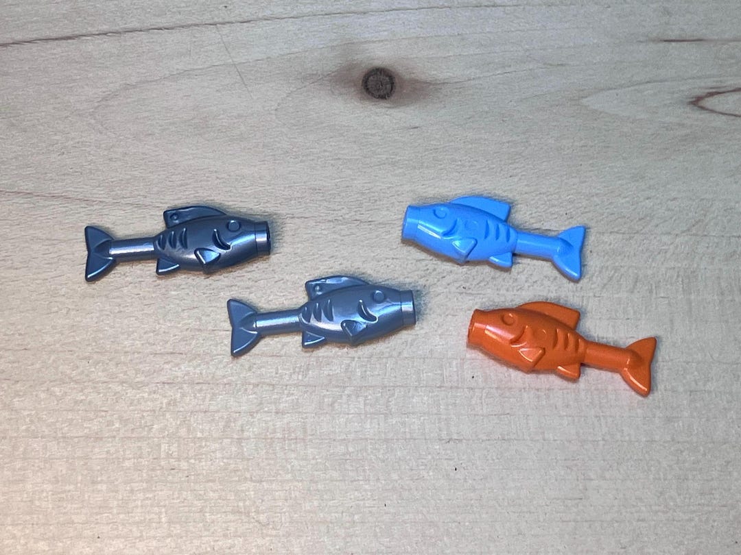 Fisch, verschiedene Farben, 10er-Pack - echte LEGO® Tiere - Etsy.de