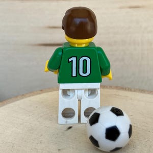 Soccer Player football Kicking a Soccer Ball City, Genuine LEGO ...