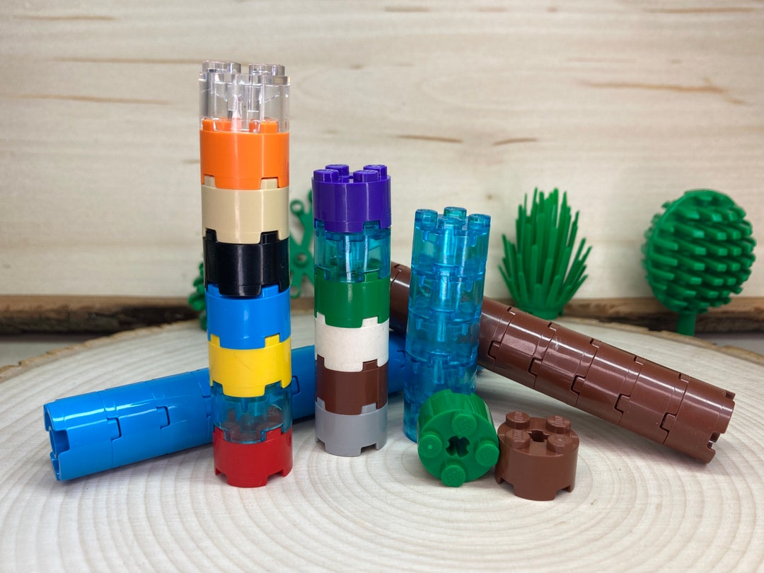 Brick, Round 2 X 2 With Axle Hole, Pack of 12 - Genuine LEGO® - Etsy