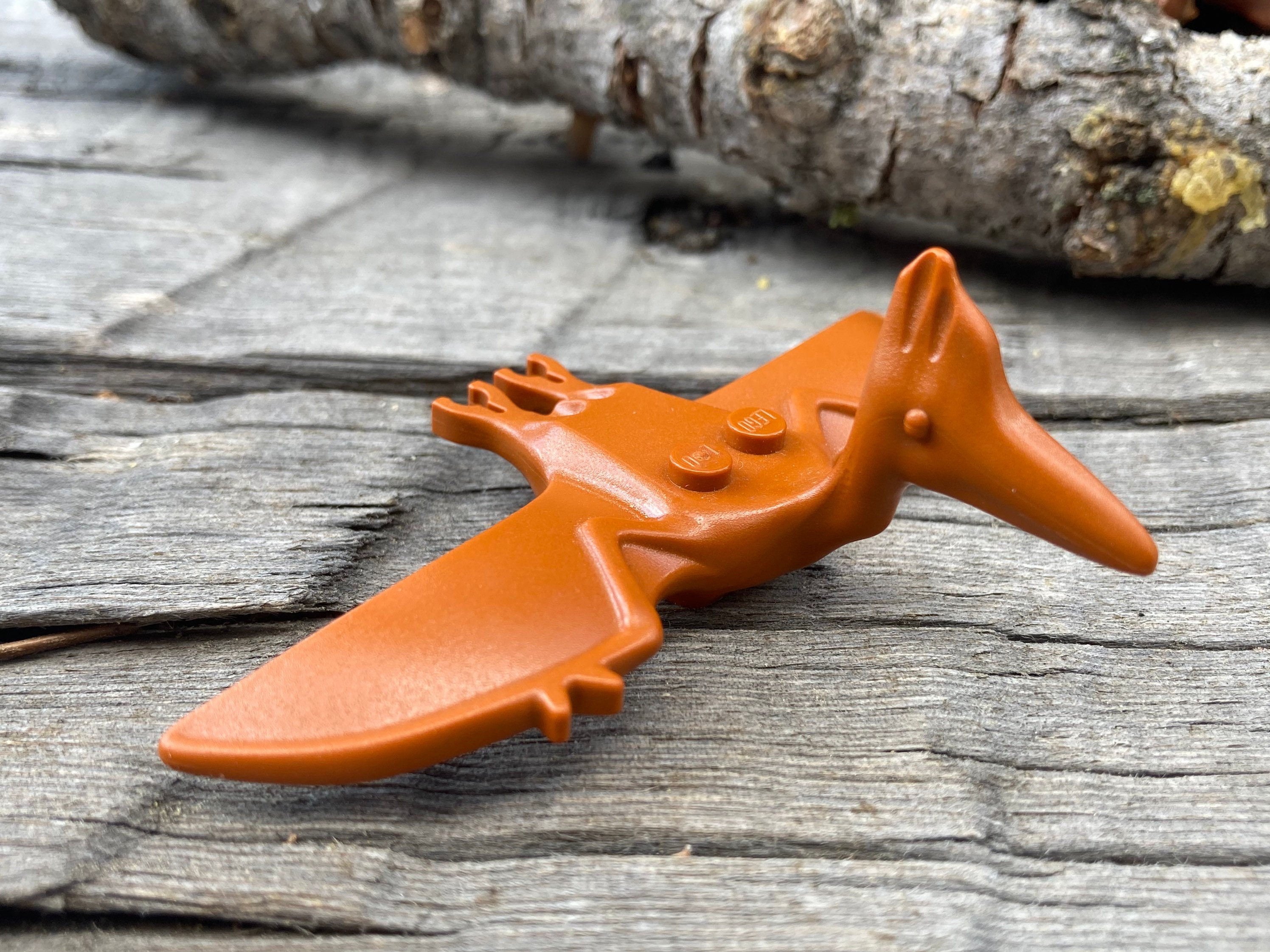Dinosaur Pteranodon, Dark Orange - Genuine LEGO® Animal - Etsy
