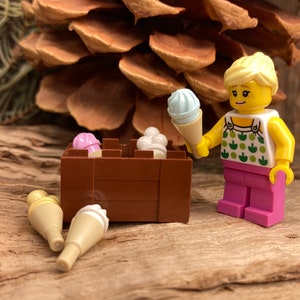Crate of Ice Cream Cones, 6 Pack Genuine LEGO® Accessory - Etsy