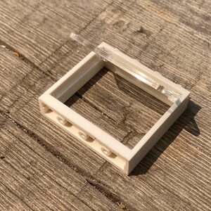 White Window Frame With Opening Glass Pane, Lot of 5 - Genuine LEGO ...