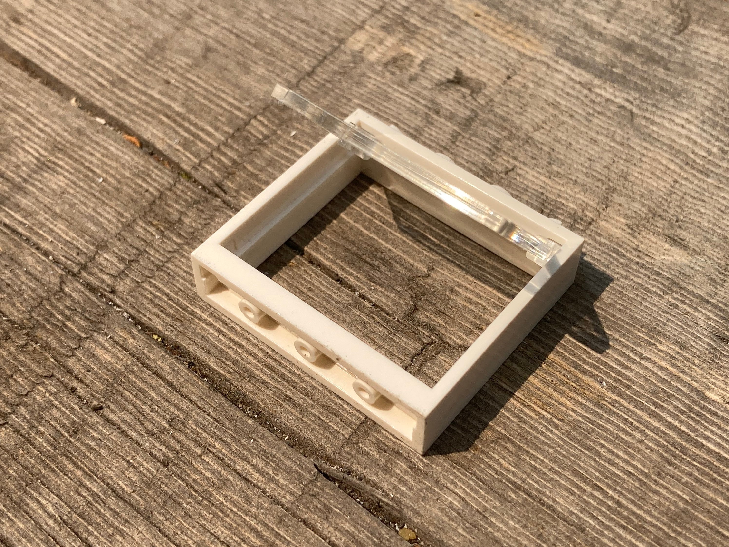 White Window Frame With Opening Glass Pane, Lot of 5 - Genuine LEGO ...