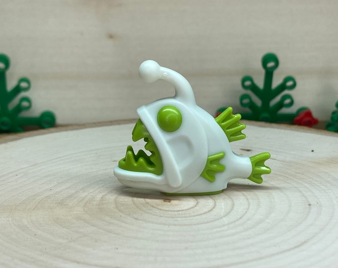 Anglerfish With Glow in the Dark White Pattern - Genuine LEGO® Animal ...
