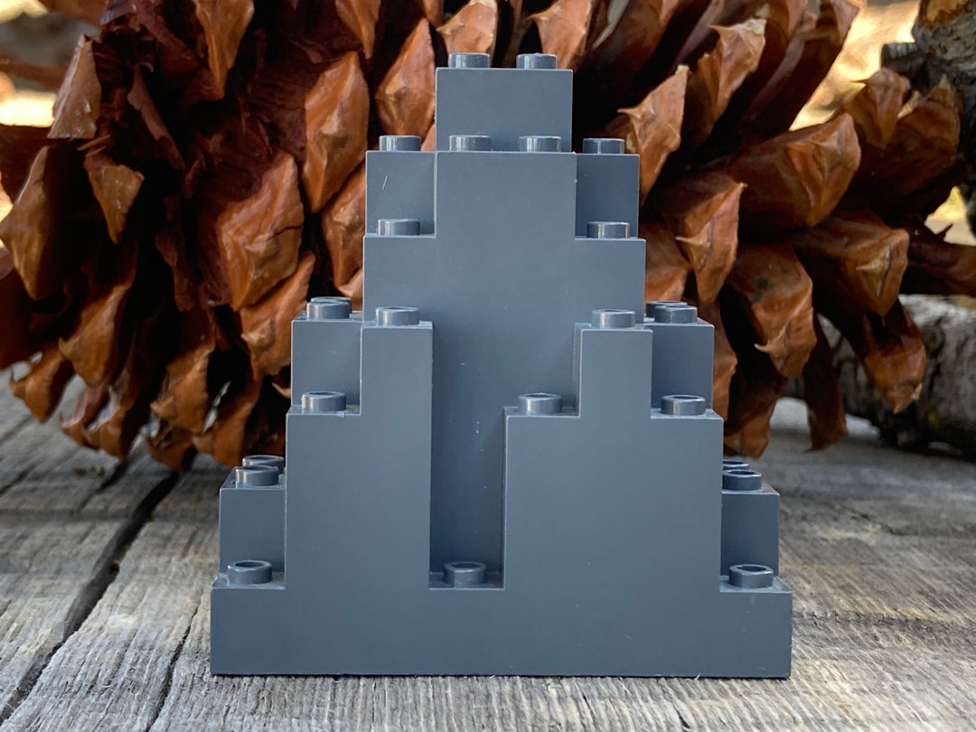 Rock Panel 3 X 8 X 7 Triangular (LURP) - Genuine LEGO® Landscape Piece ...