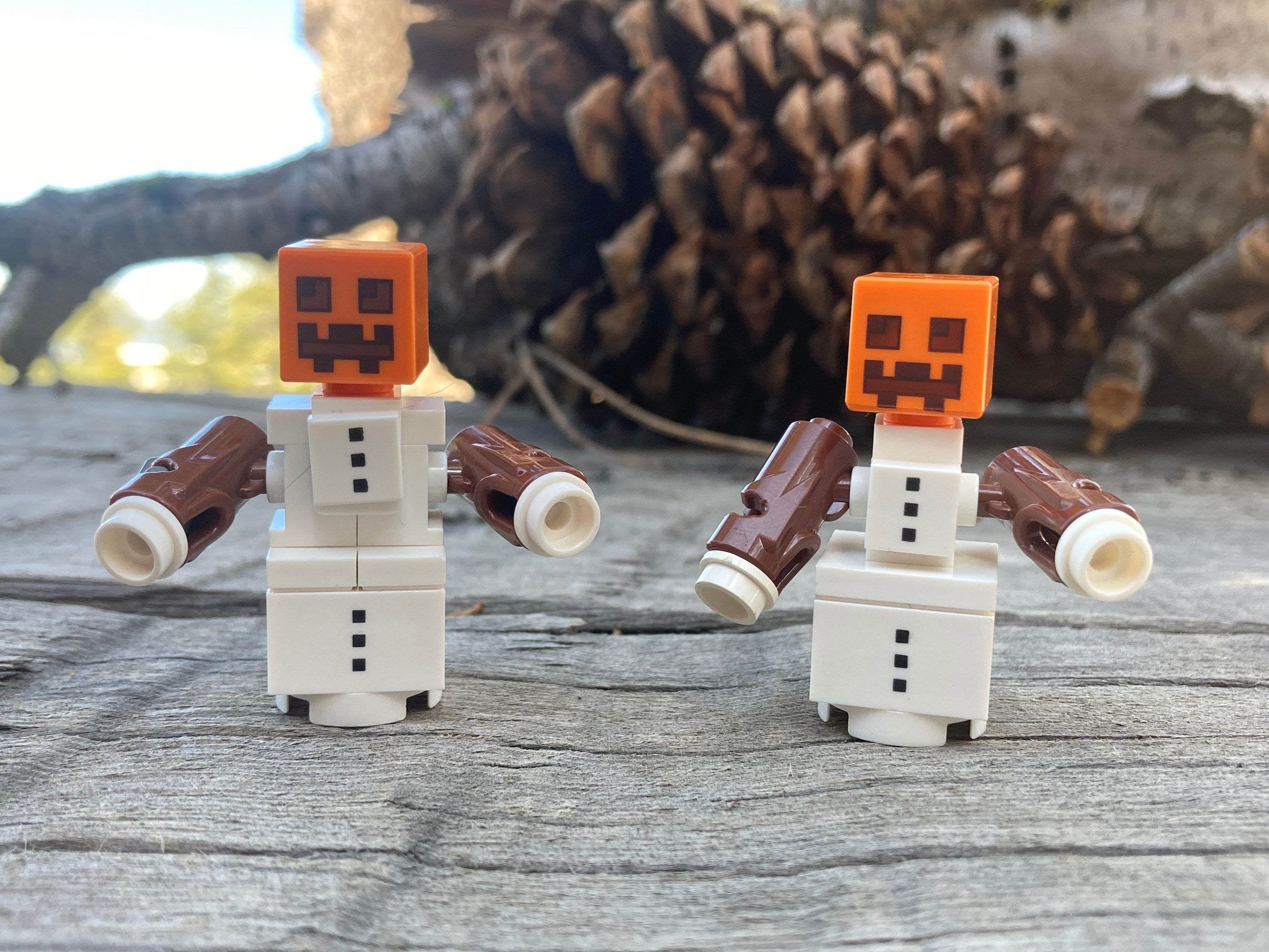 Lego Minecraft Snow Golem