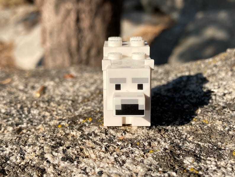 Minecraft Baby Polar Bear Cub - Genuine LEGO® Animal - Etsy
