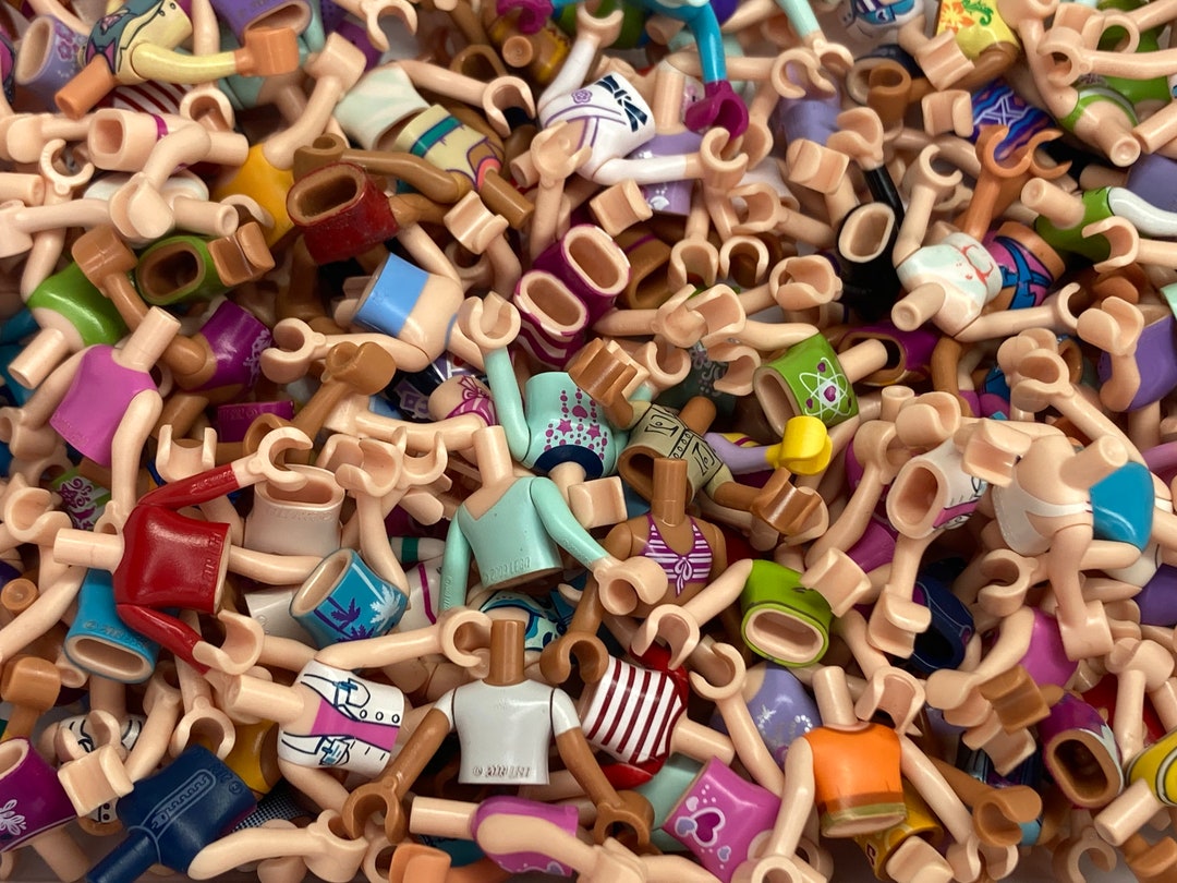 Friends Minifigure Torso/bodies, 10 Pack Genuine LEGO® Minifigure Parts ...