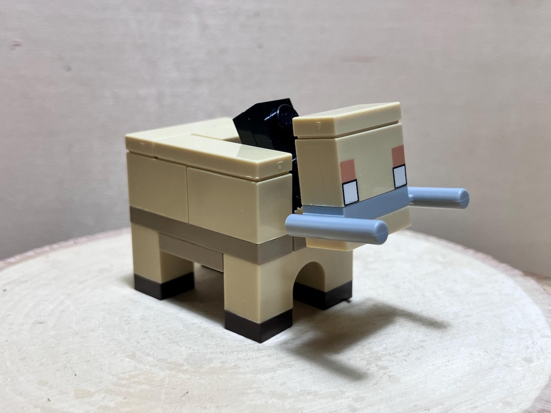 Genuine LEGO Minecraft Hoglin With Tan Face – 23-piece Build - Genuine ...