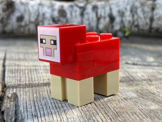 Minecraft Red Sheep