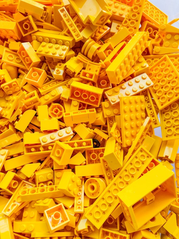 Yellow Lego Background