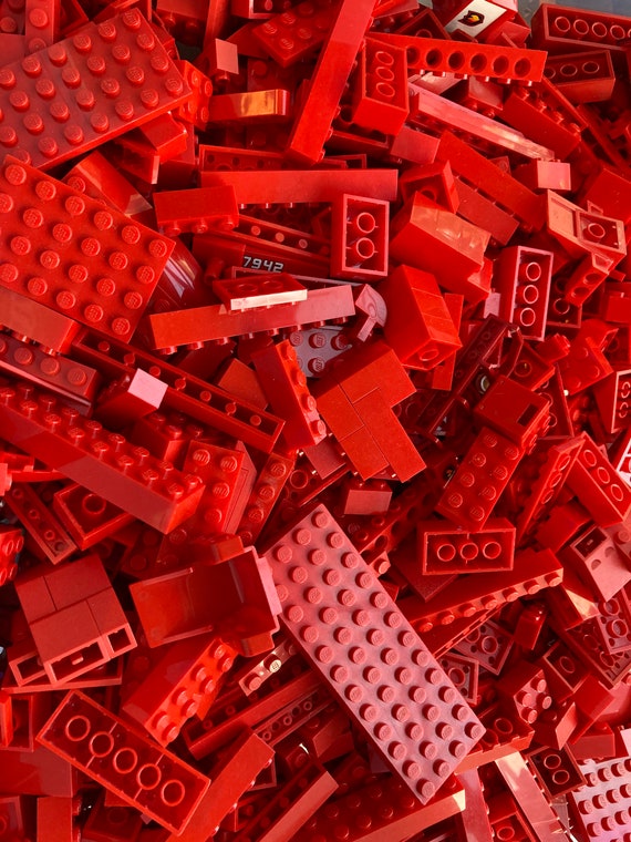 Red Lego Background
