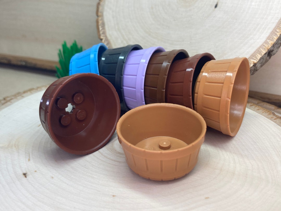 Container, Barrel Half Large, 3-pack - Genuine LEGO® Accessory - Etsy