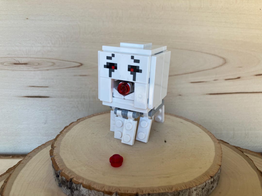 Minecraft Ghast - Genuine LEGO® Minifigure - Etsy