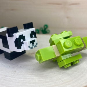 Minecraft Baby Panda With a Stick of Bamboo - MC, Genuine LEGO® Animal ...