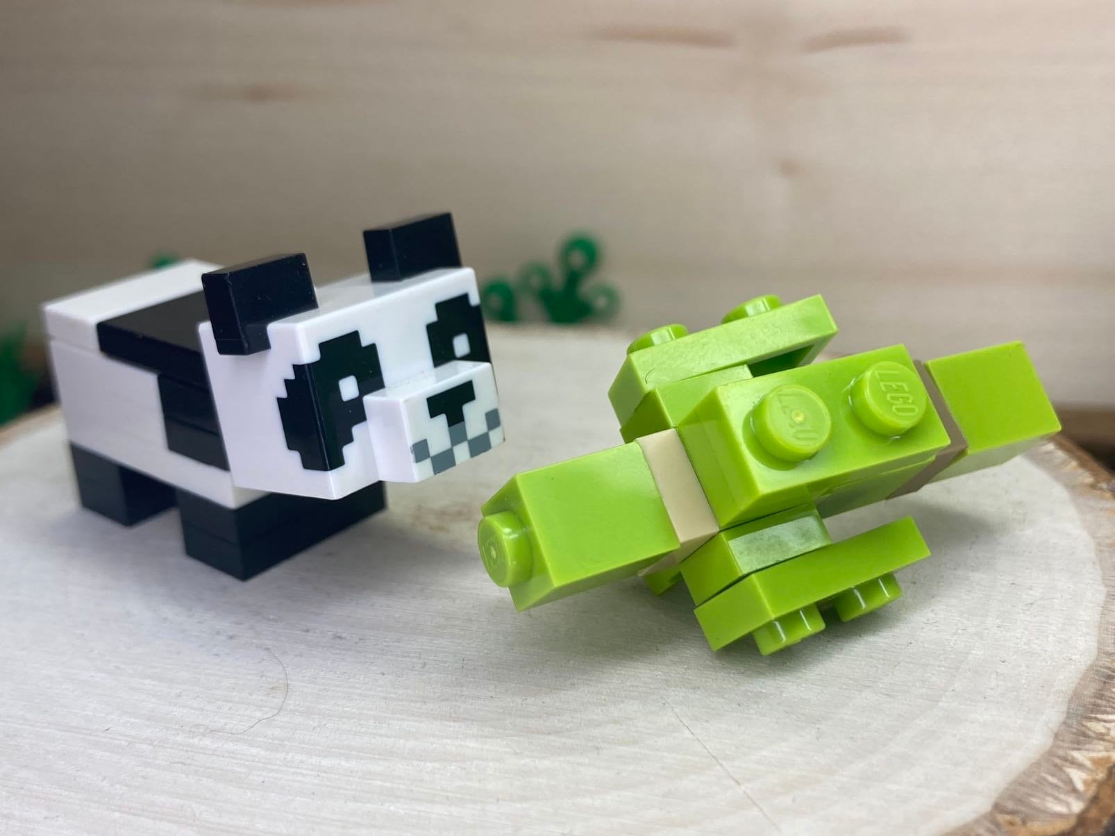 Minecraft Baby Panda With a Stick of Bamboo - MC, Genuine LEGO® Animal ...