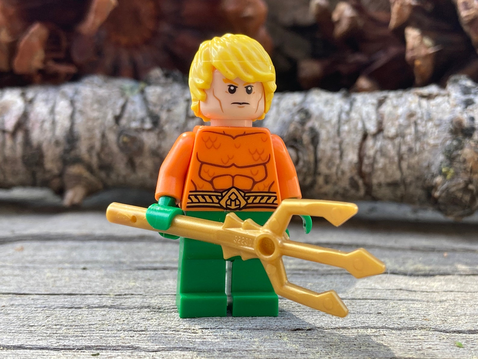 Aquaman Holding His Trident Super Heroes: Batman 2 Genuine | Etsy