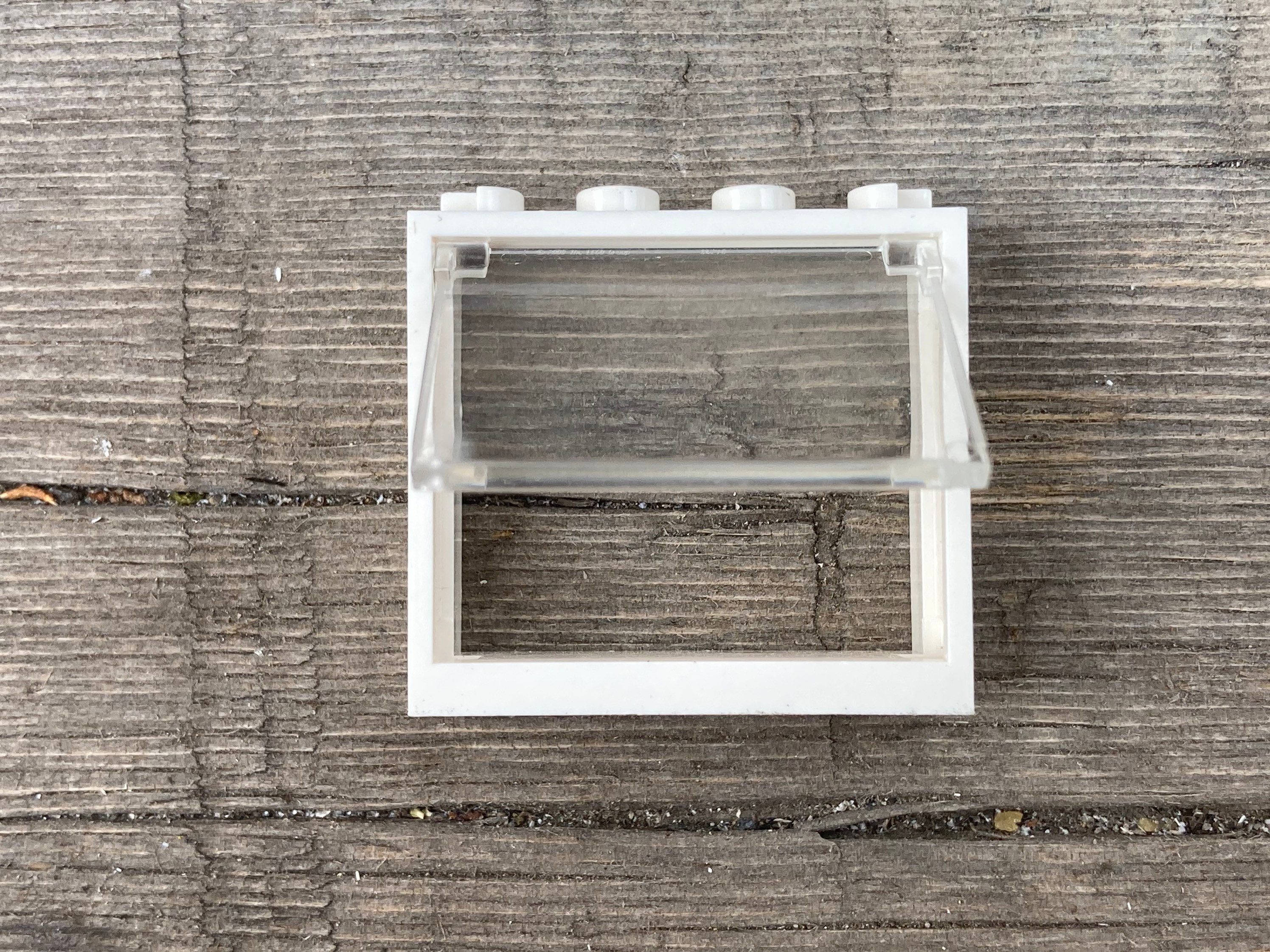 White Window Frame With Opening Glass Pane, Lot of 5 - Genuine LEGO ...