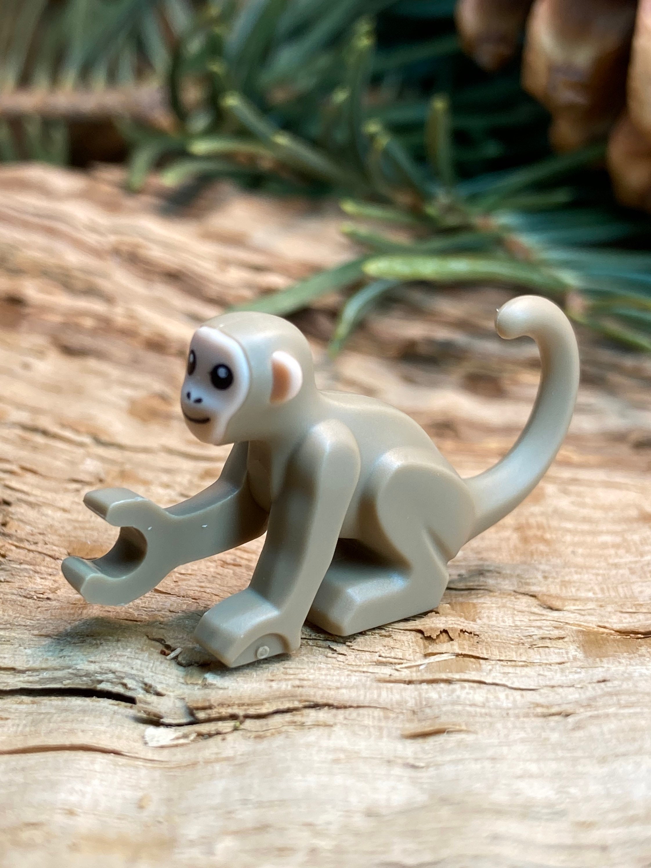 Dark Tan Monkey With Light Nougat Face and Ears Genuine - Etsy