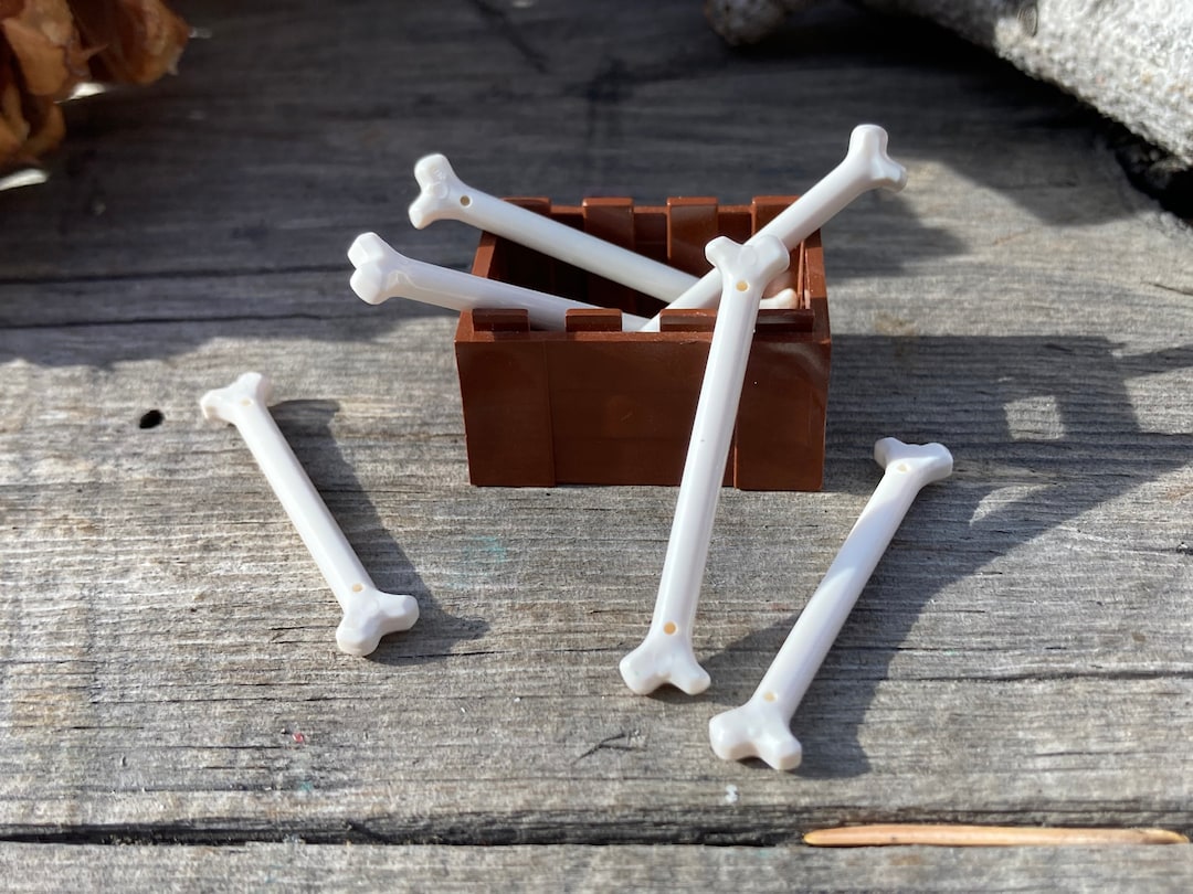 Crate of Long Bones, 6 Pack - Genuine LEGO® Accessory - Etsy