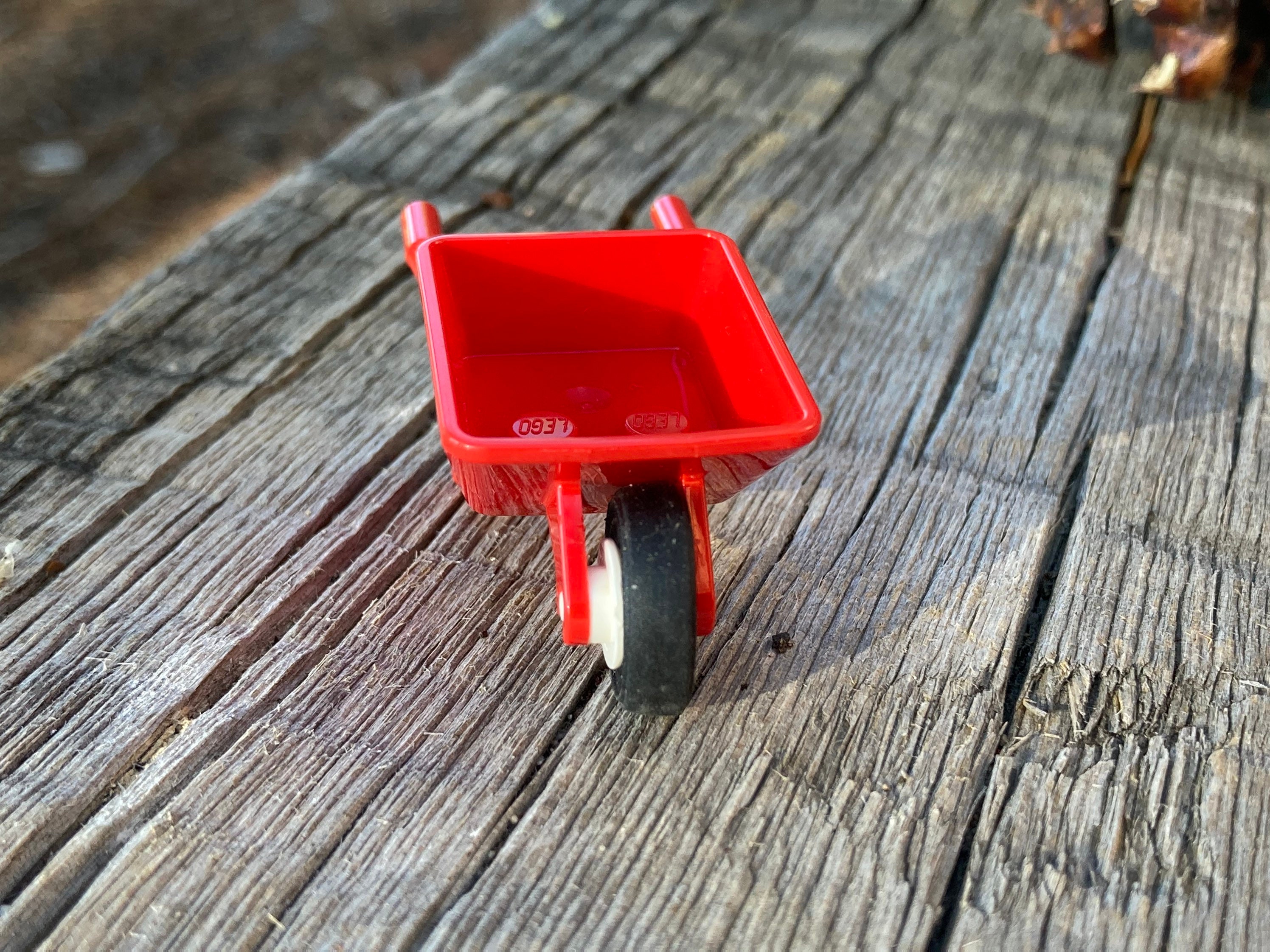 Minifigure Wheelbarrow Frame With White Pulley Wheel and Black - Etsy