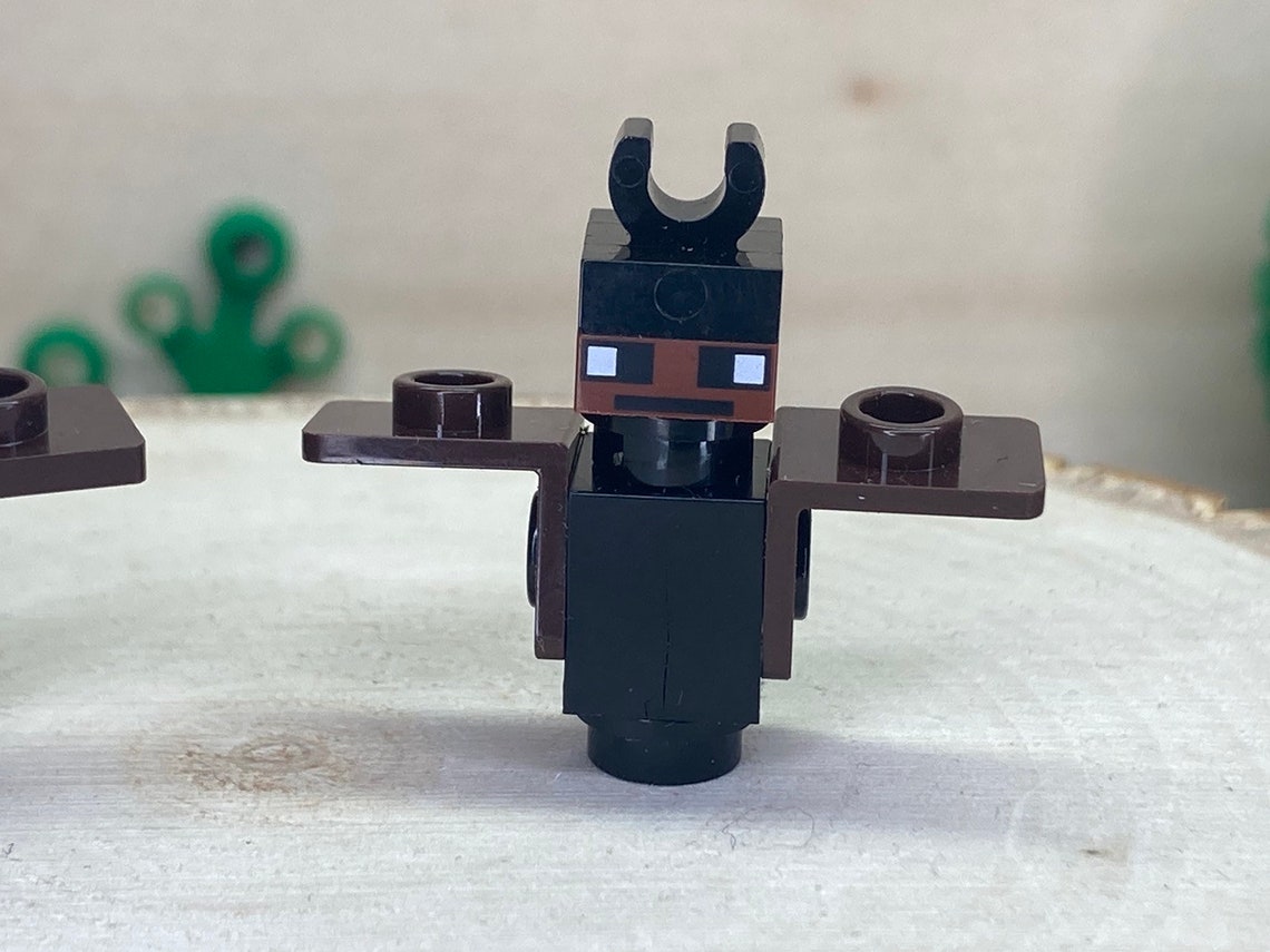 Minecraft Bats, Set of 2 - MC, Genuine LEGO® Animal - Etsy