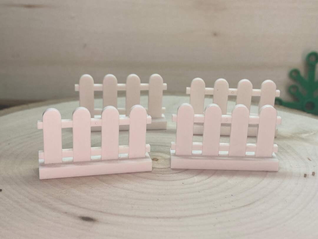 Picket Fence 1x4x2, Pack of 4 - Genuine LEGO® Architect Piece - Etsy