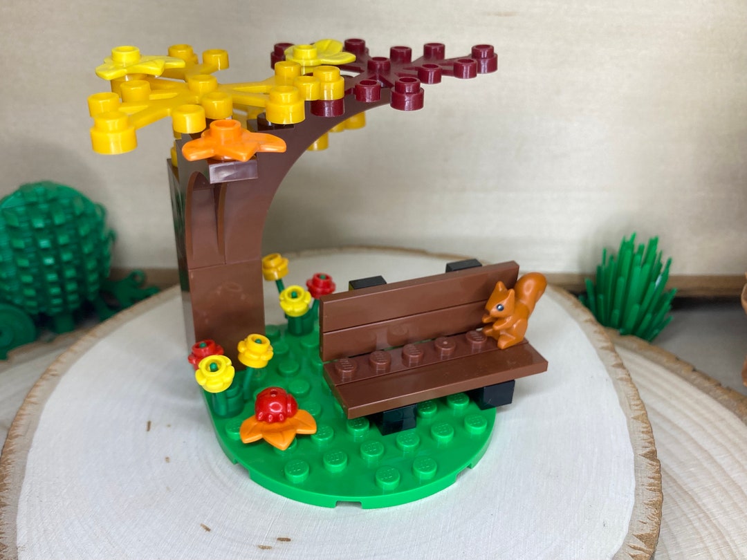 Fall in the Park - Genuine LEGO® Custom Scene - Etsy