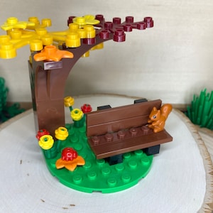 Fall in the Park - Genuine LEGO® Custom Scene - Etsy