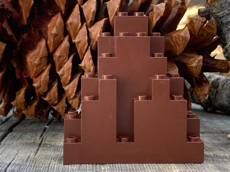 Rock Panel 3 X 8 X 7 Triangular (LURP) - Genuine LEGO® Landscape Piece ...