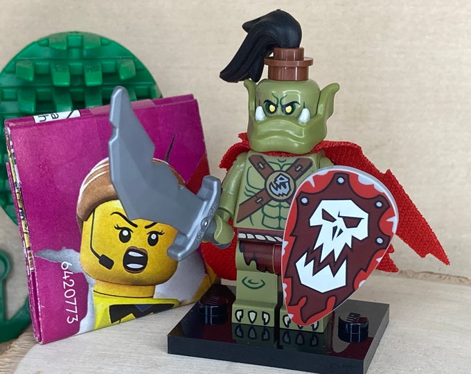 Orc, Series 24 (complete Set With Stand and Accessories) Genuine LEGO ...