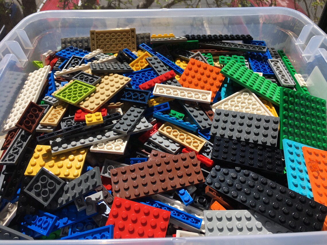 Plate Elements ONLY 1/2 Pound Pack Genuine LEGO® | Etsy