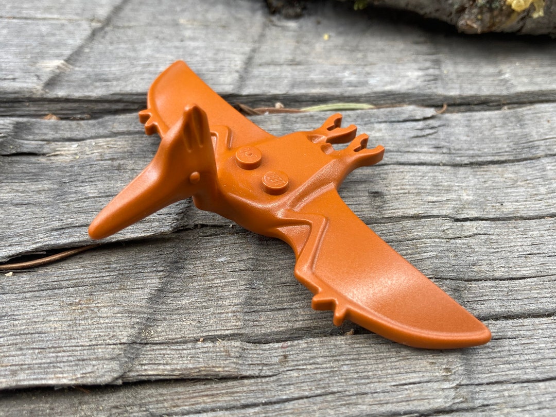 Dinosaur Pteranodon, Dark Orange - Genuine LEGO® Animal - Etsy